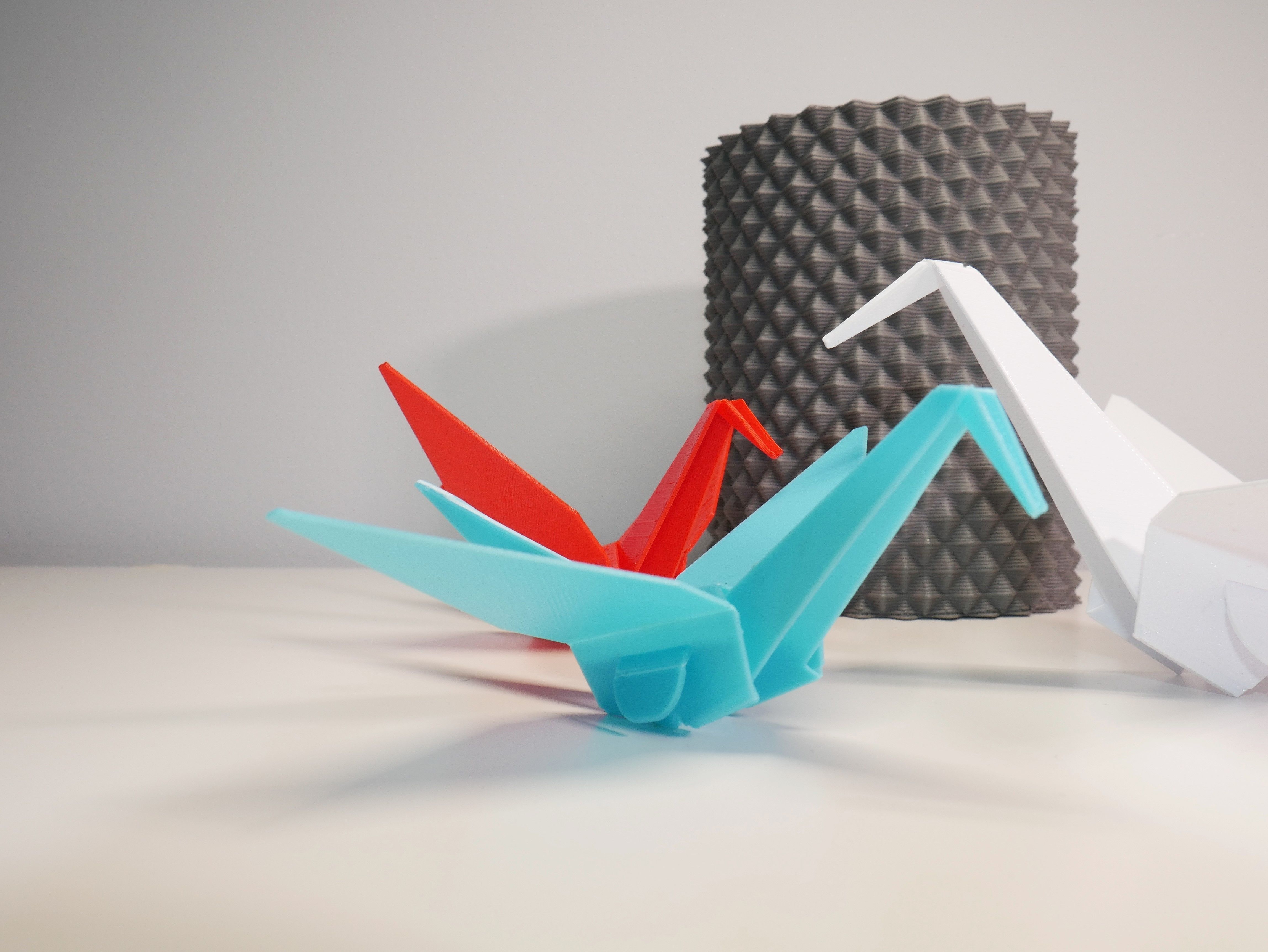 Origami crane 3D model 3D printable | CGTrader