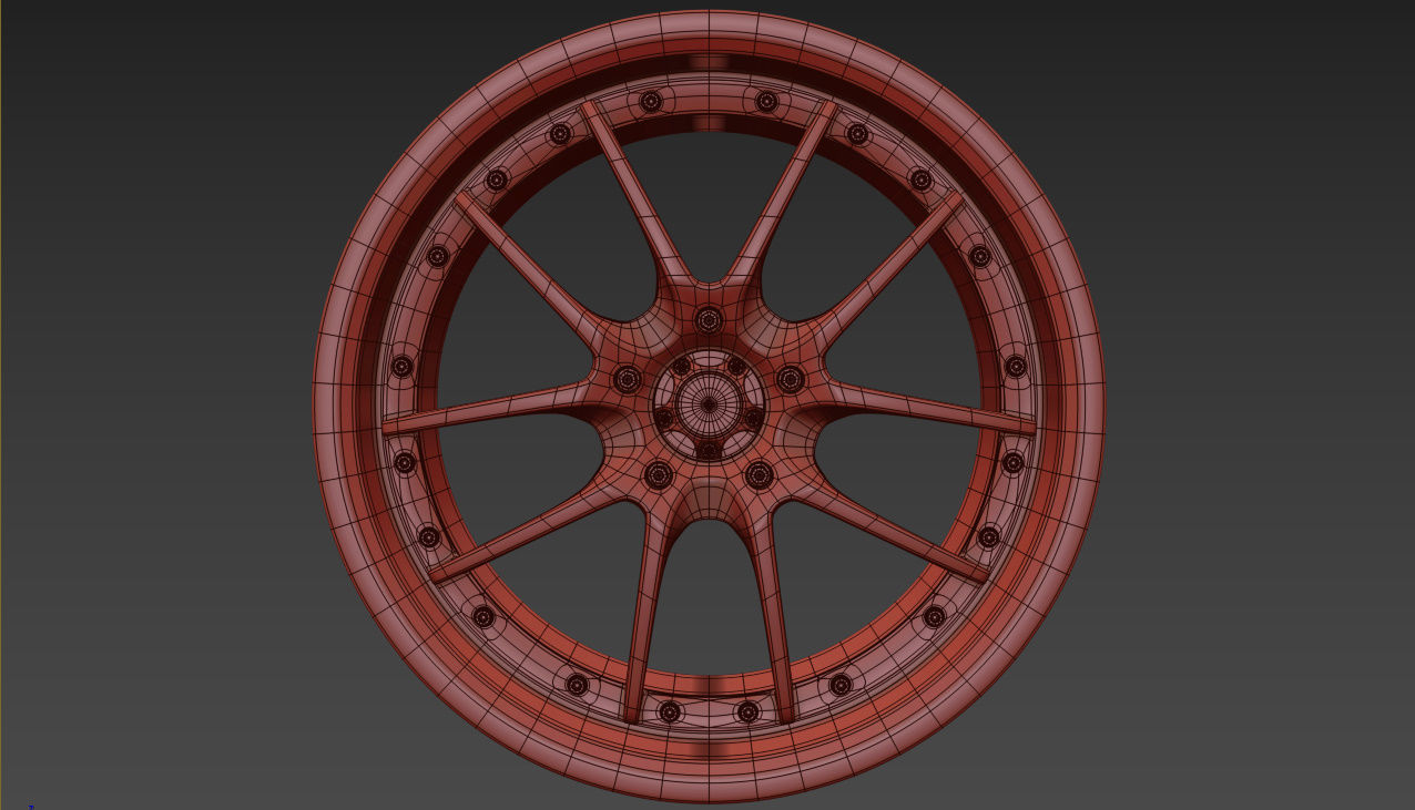 WORK VS-SS Wheel 3D model | CGTrader