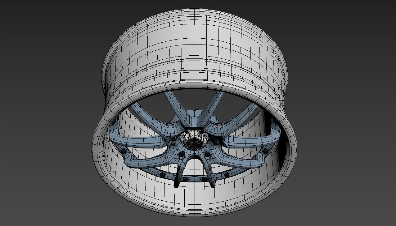 WORK VS-SS Wheel 3D model | CGTrader