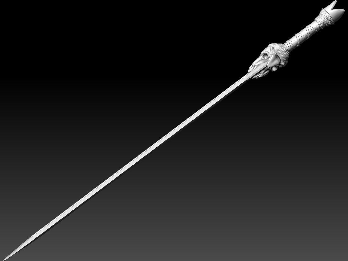 Conan Sword - Real Size - Conan The Barbarian 3D model 3D printable ...