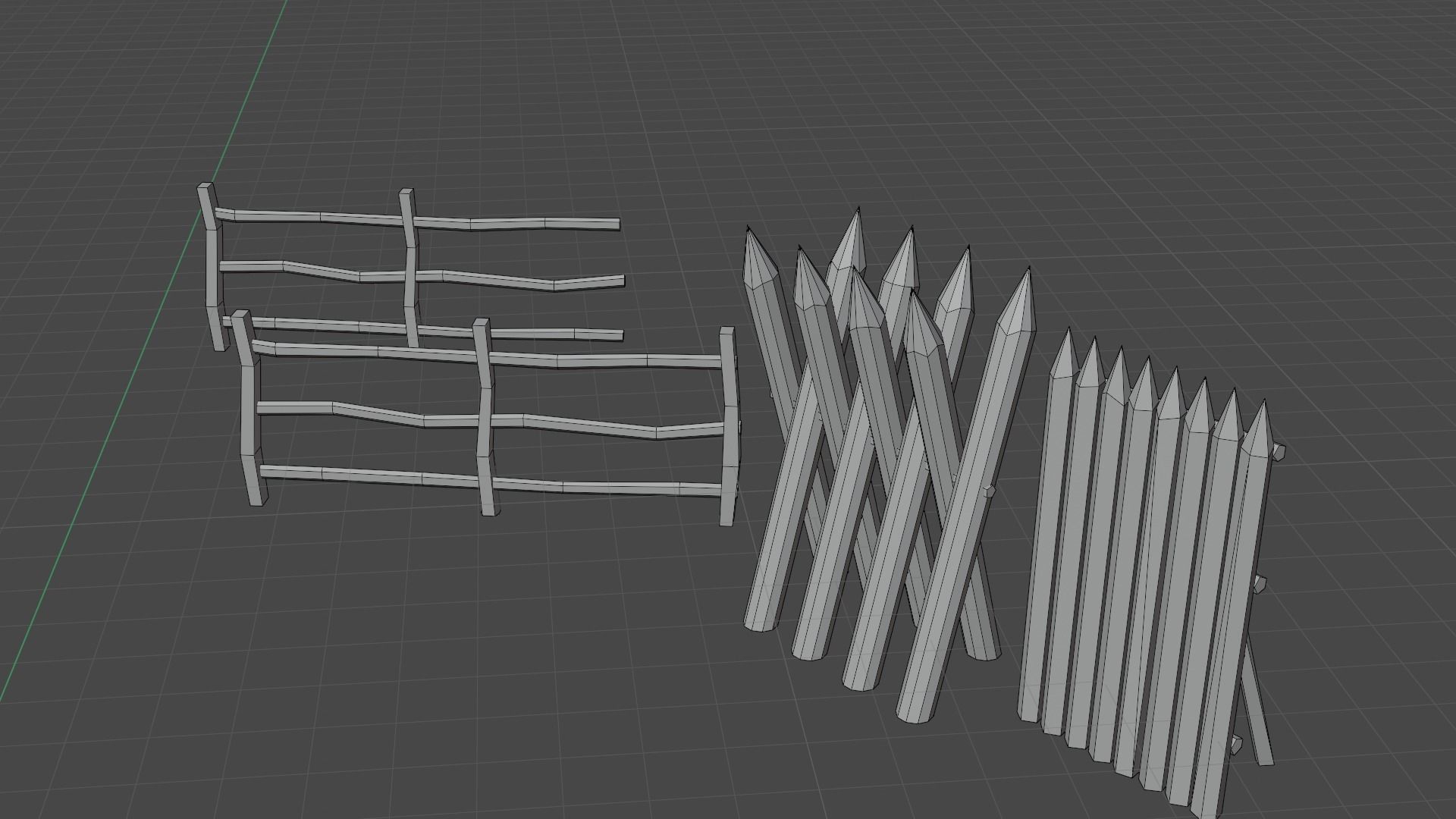 90 Low Poly Models Pack Game Ready free VR / AR / low-poly 3D model ...