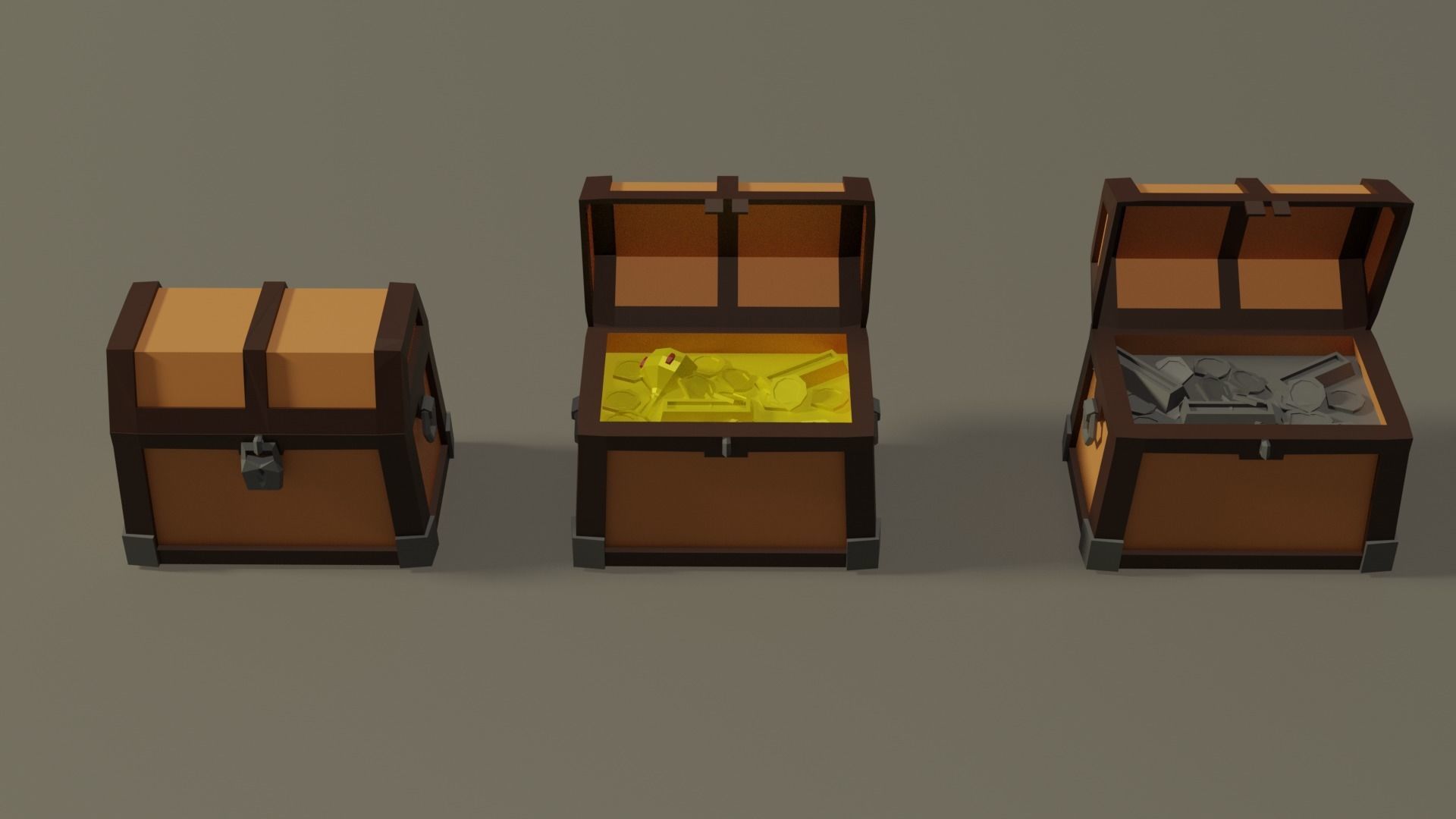 90 Low Poly Models Pack Game Ready free VR / AR / low-poly 3D model ...