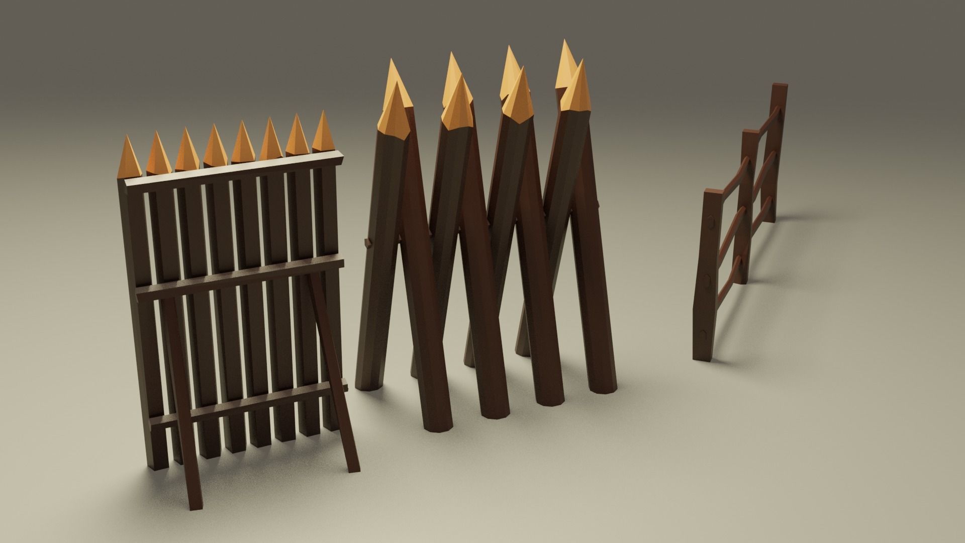 90 Low Poly Models Pack Game Ready free VR / AR / low-poly 3D model ...