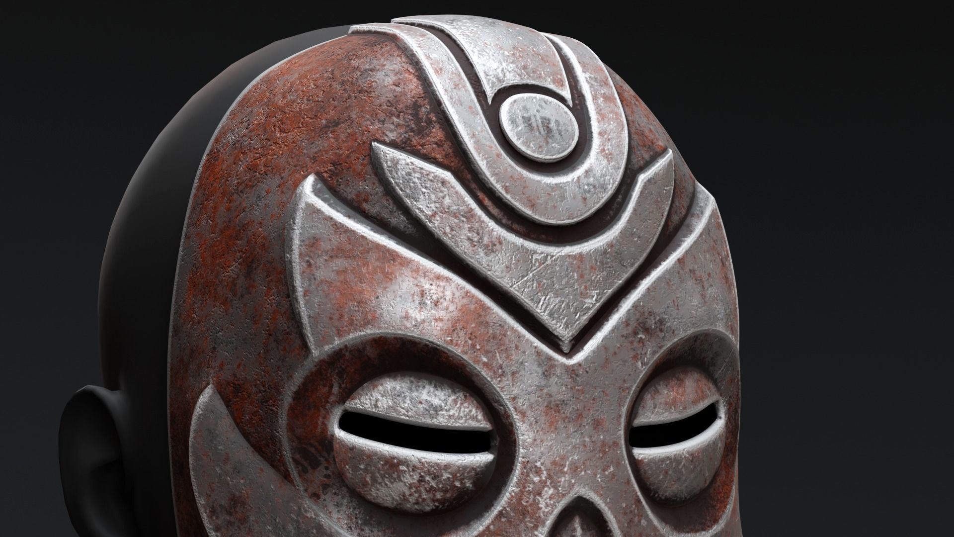 Skyrim Dragon Priest Mask - Hevnoraak 3D model | CGTrader