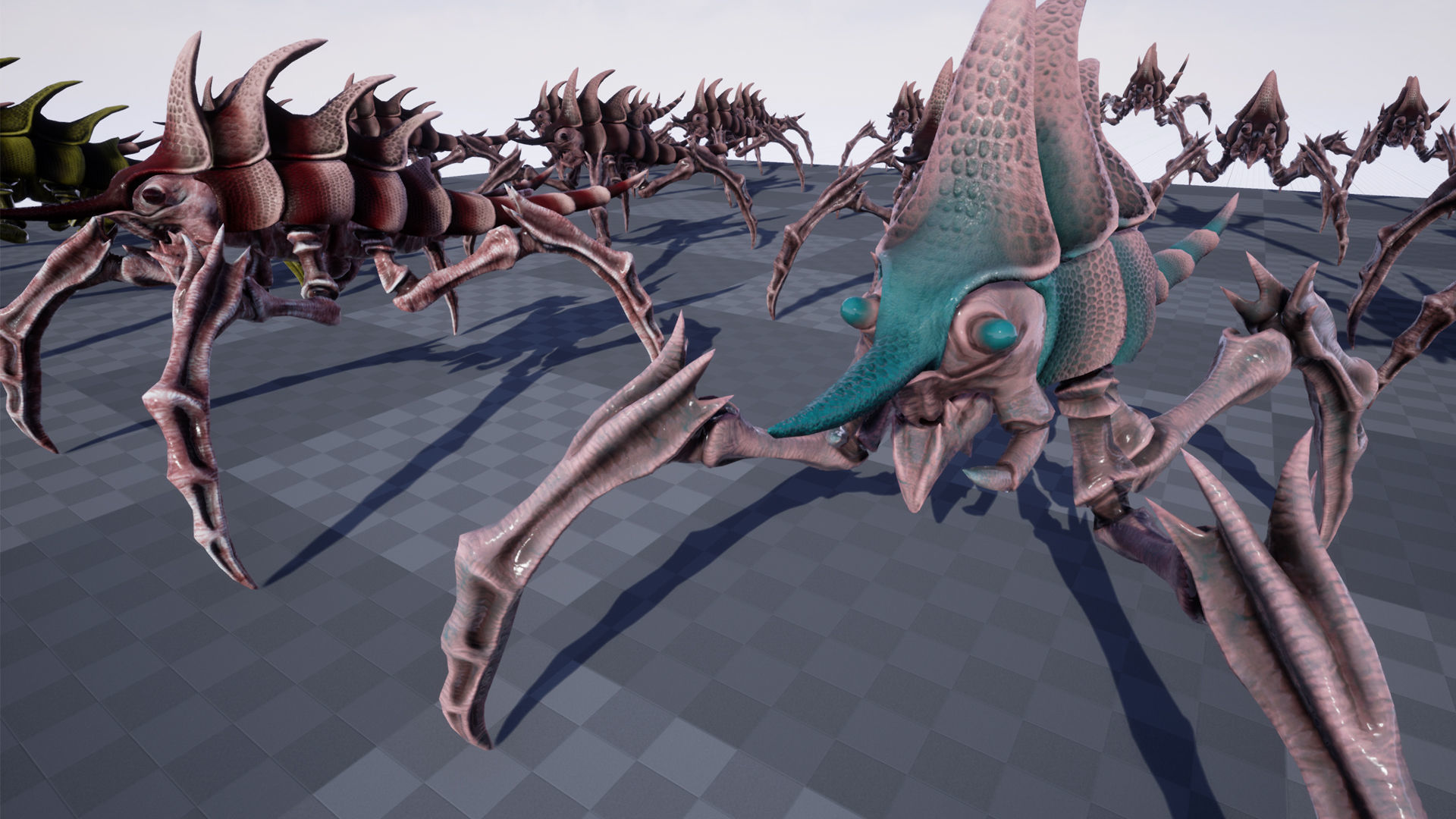 3D model Shrimp Monster V5 VR / AR / low-poly rigged animated | CGTrader