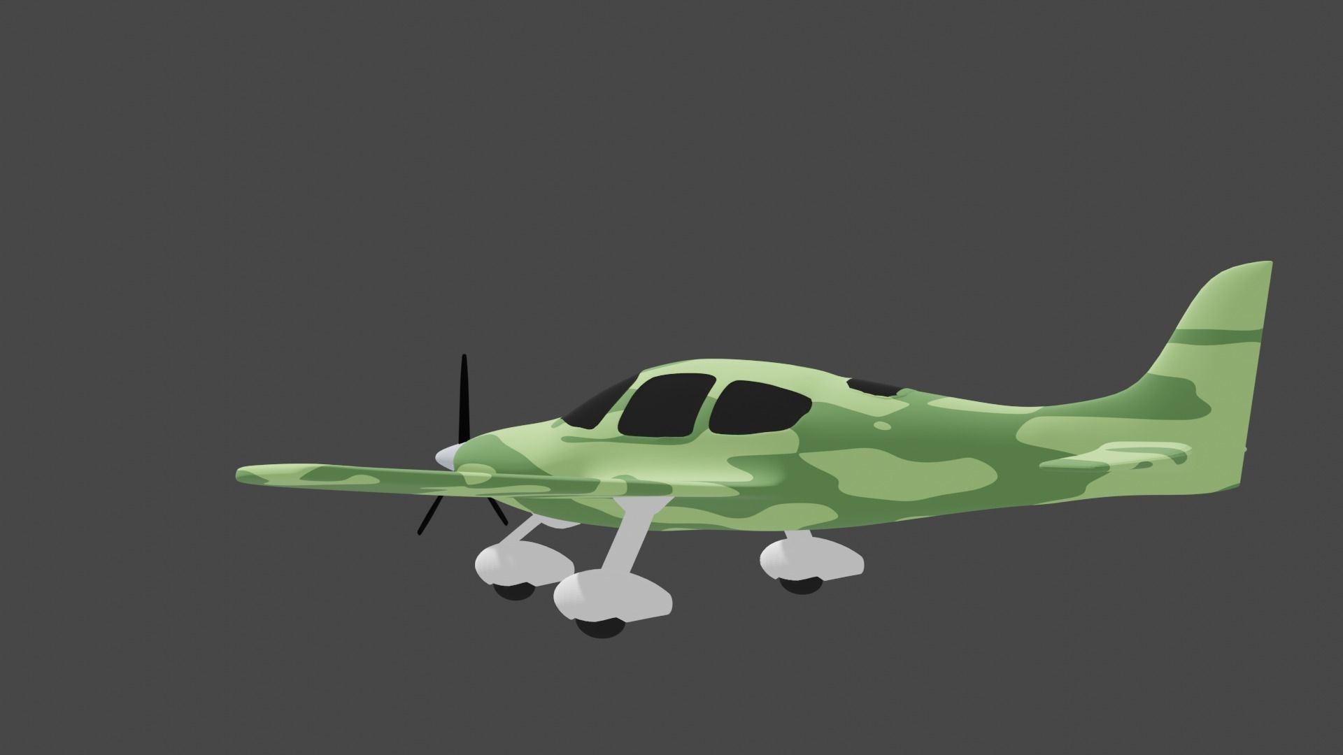 Plane Cirrus S22 3D model | CGTrader