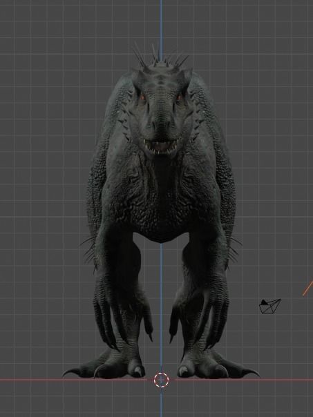 Indominus Rex 3D model rigged | CGTrader