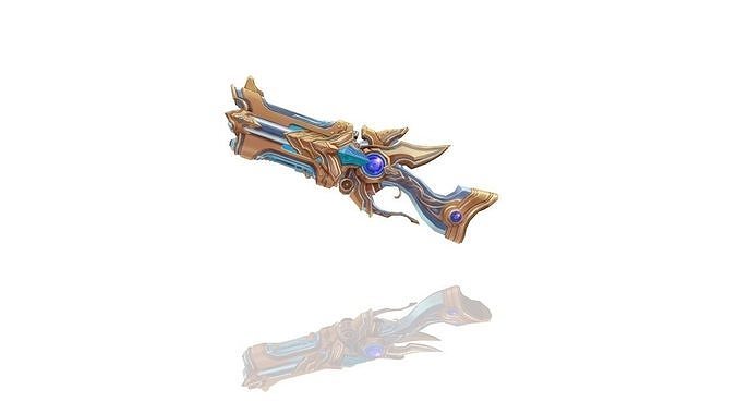 3D model Royal Gun VR / AR / low-poly | CGTrader