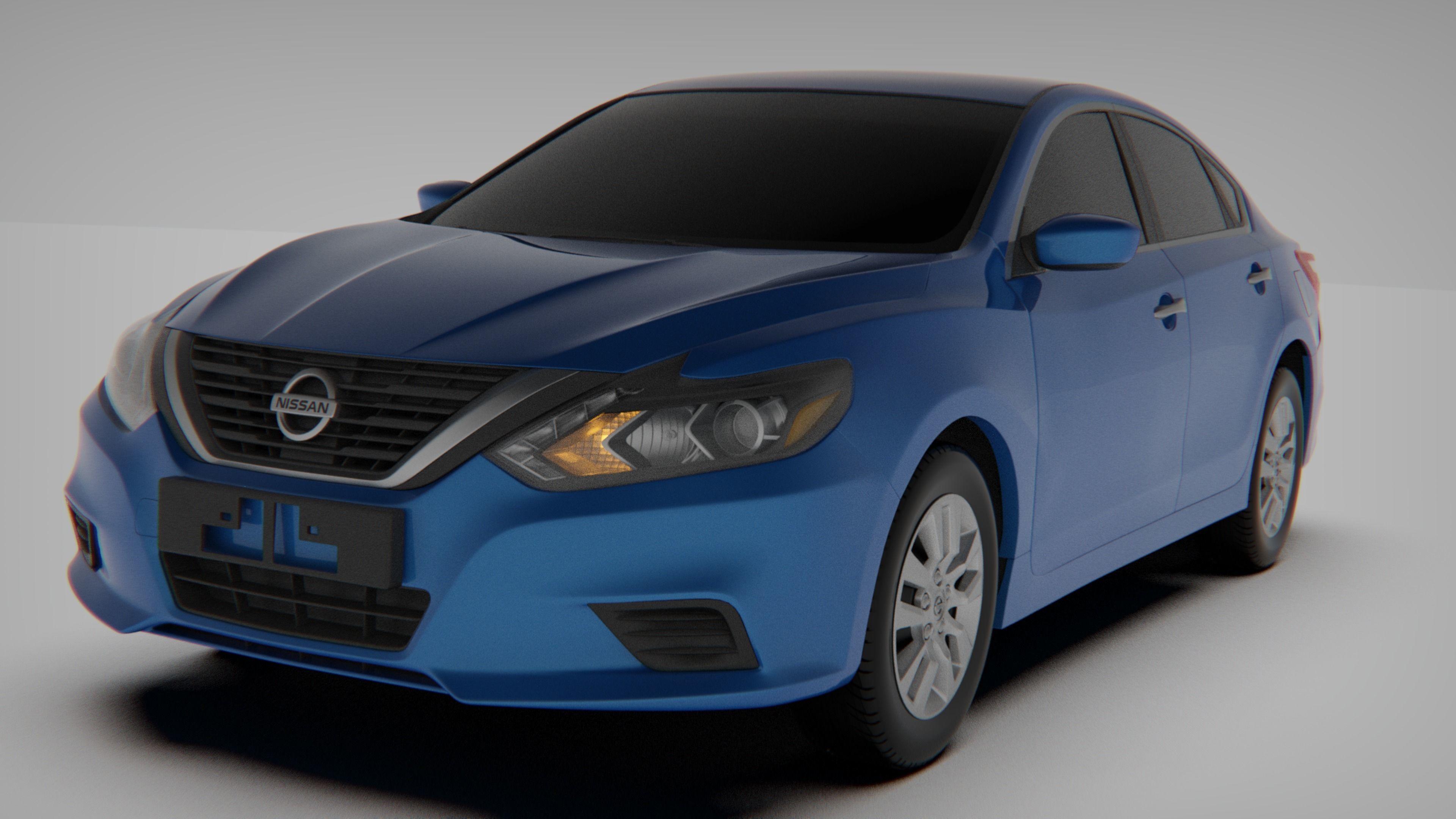 Nissan Altima 2016 SL2 5 HQ detailed exterior 3D model | CGTrader