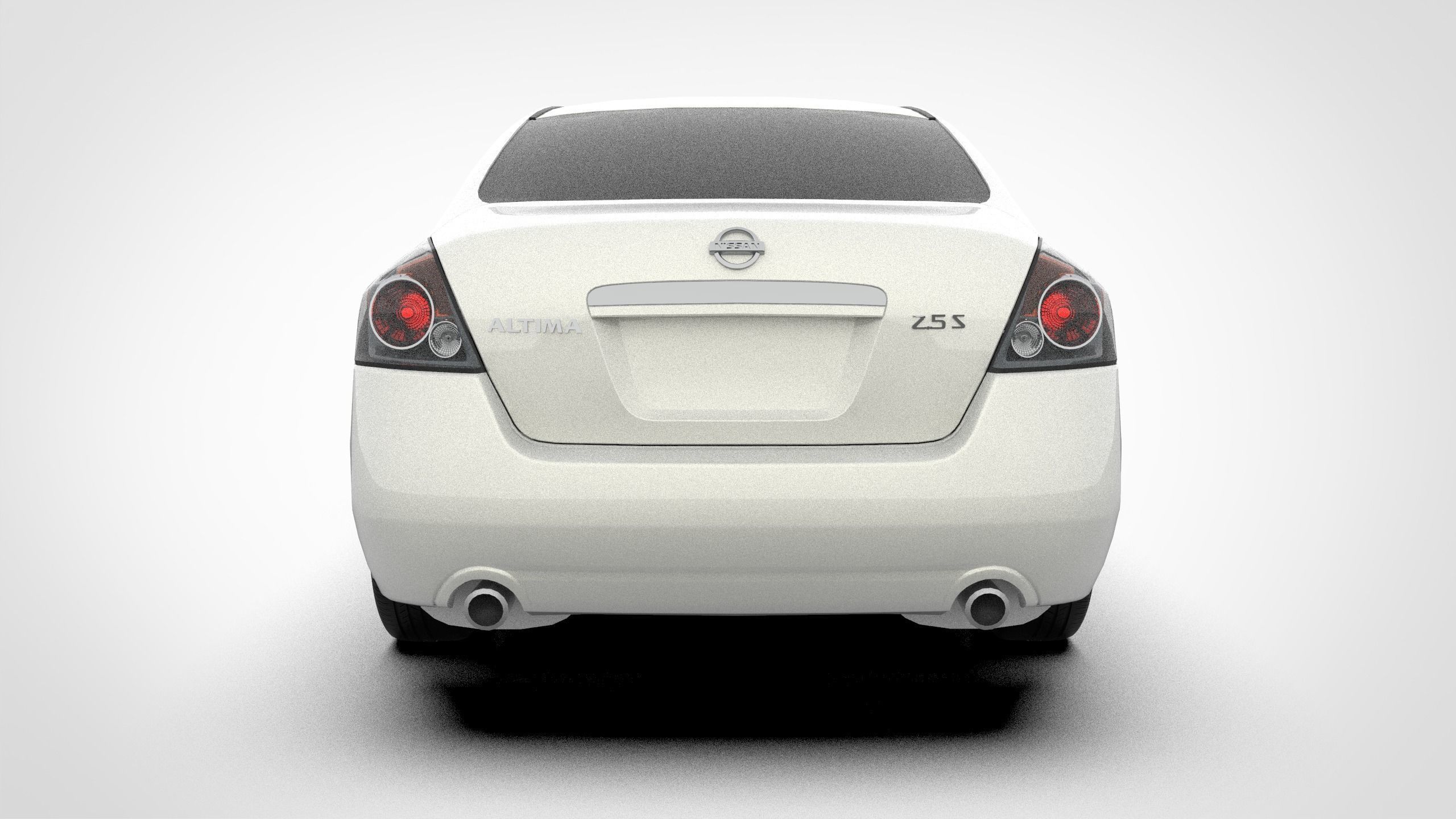 Nissan Altima 2010 2-5S HQ Mid-Poly 3D model | CGTrader