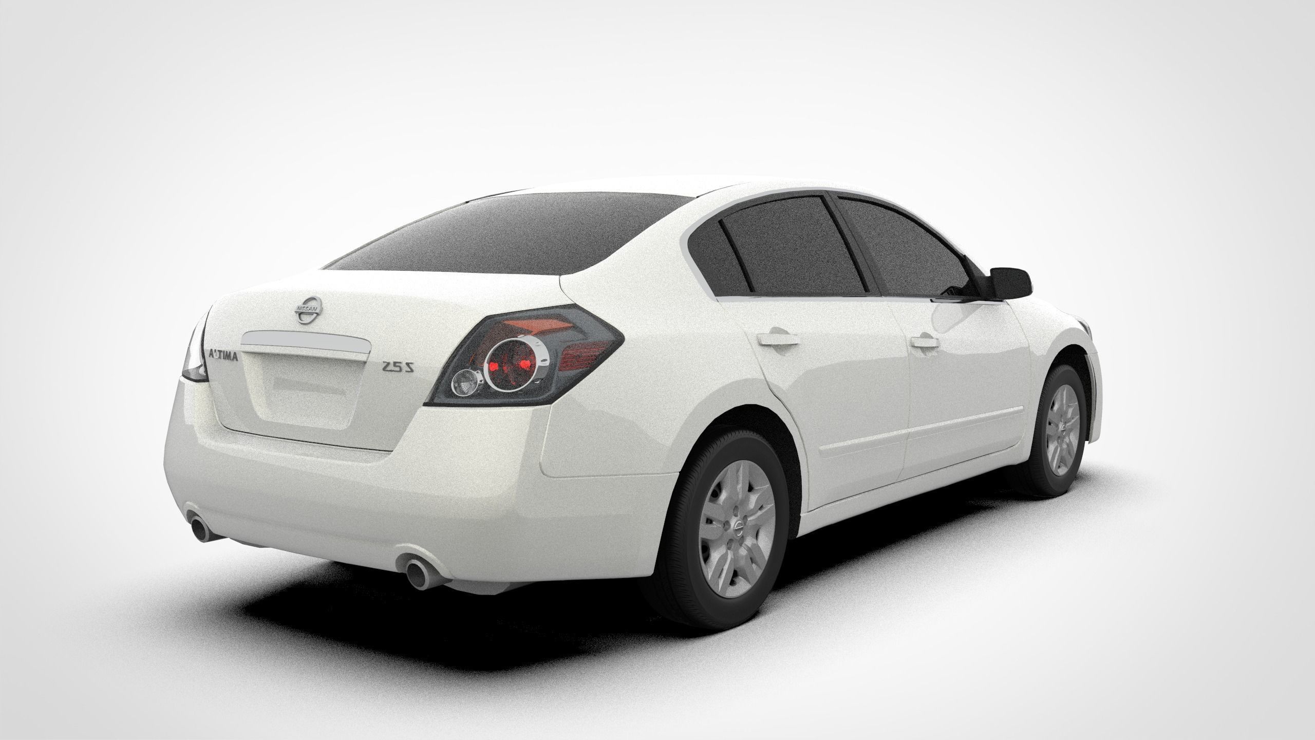 Nissan Altima 2010 2-5S HQ Mid-Poly 3D model | CGTrader