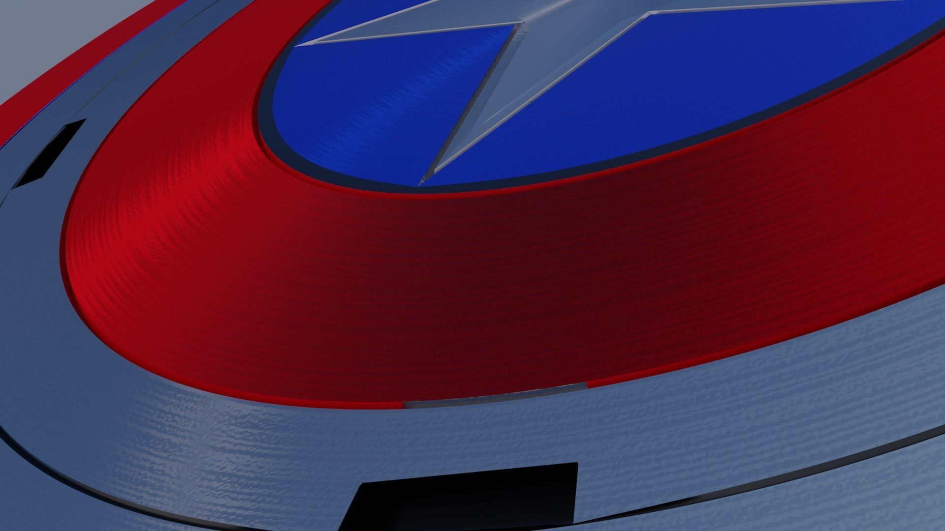 Captain America new Shield 3D model | CGTrader
