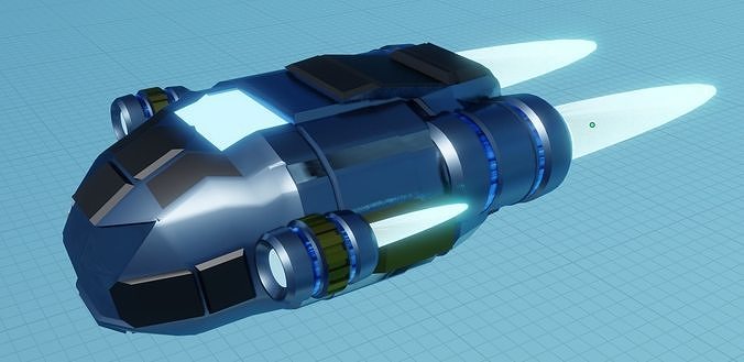 God Ship 3D model animated rigged | CGTrader