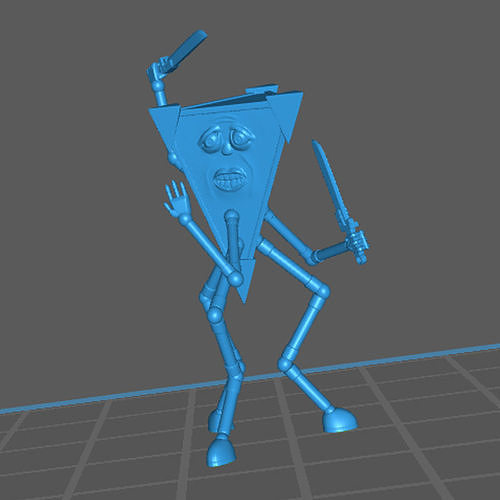 Modron - Tridrone - Geometric Warrior free 3D model 3D printable | CGTrader