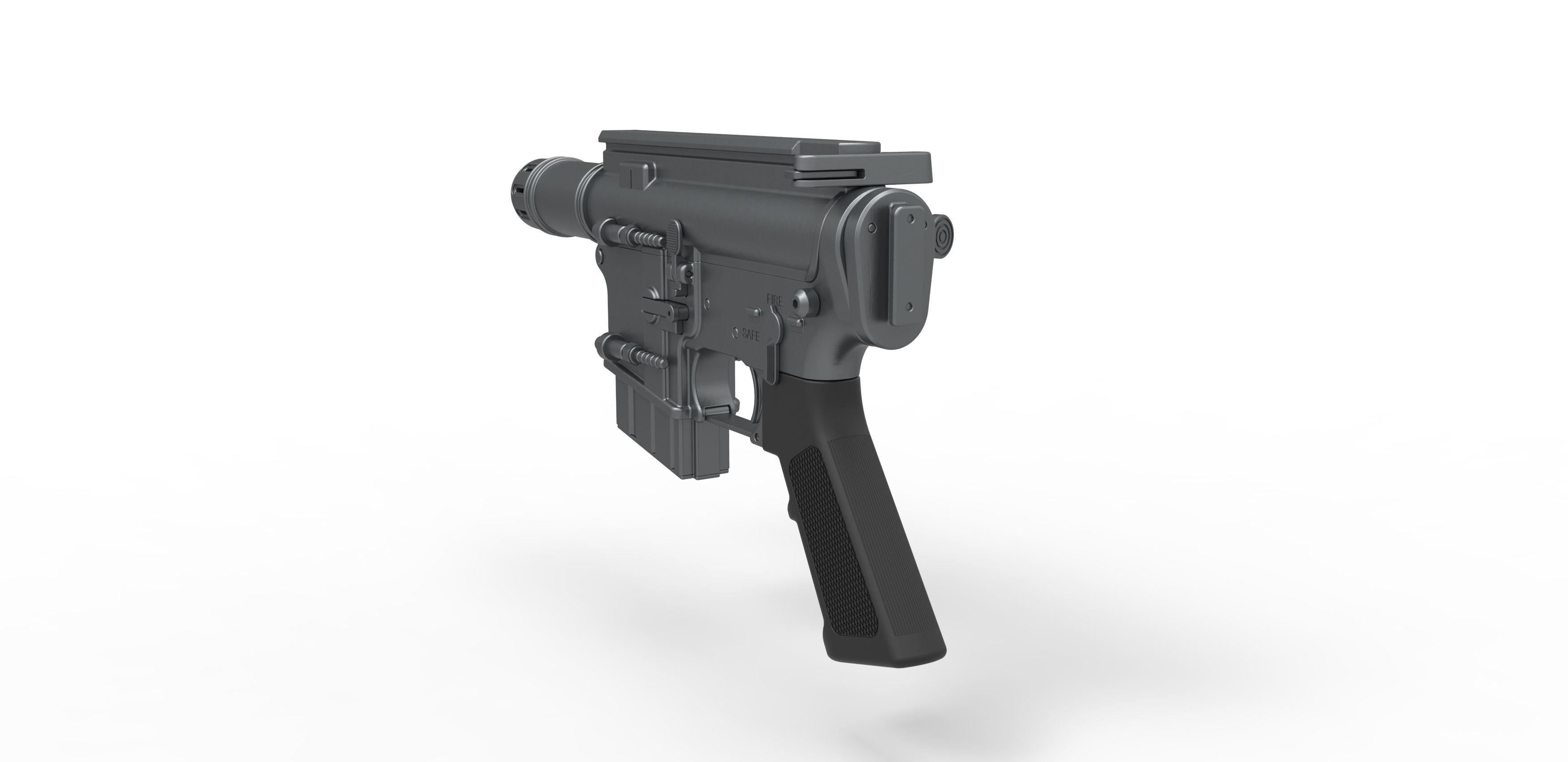 Blaster pistol A280-CFE from the movie Rogue One 2016 3D model | CGTrader