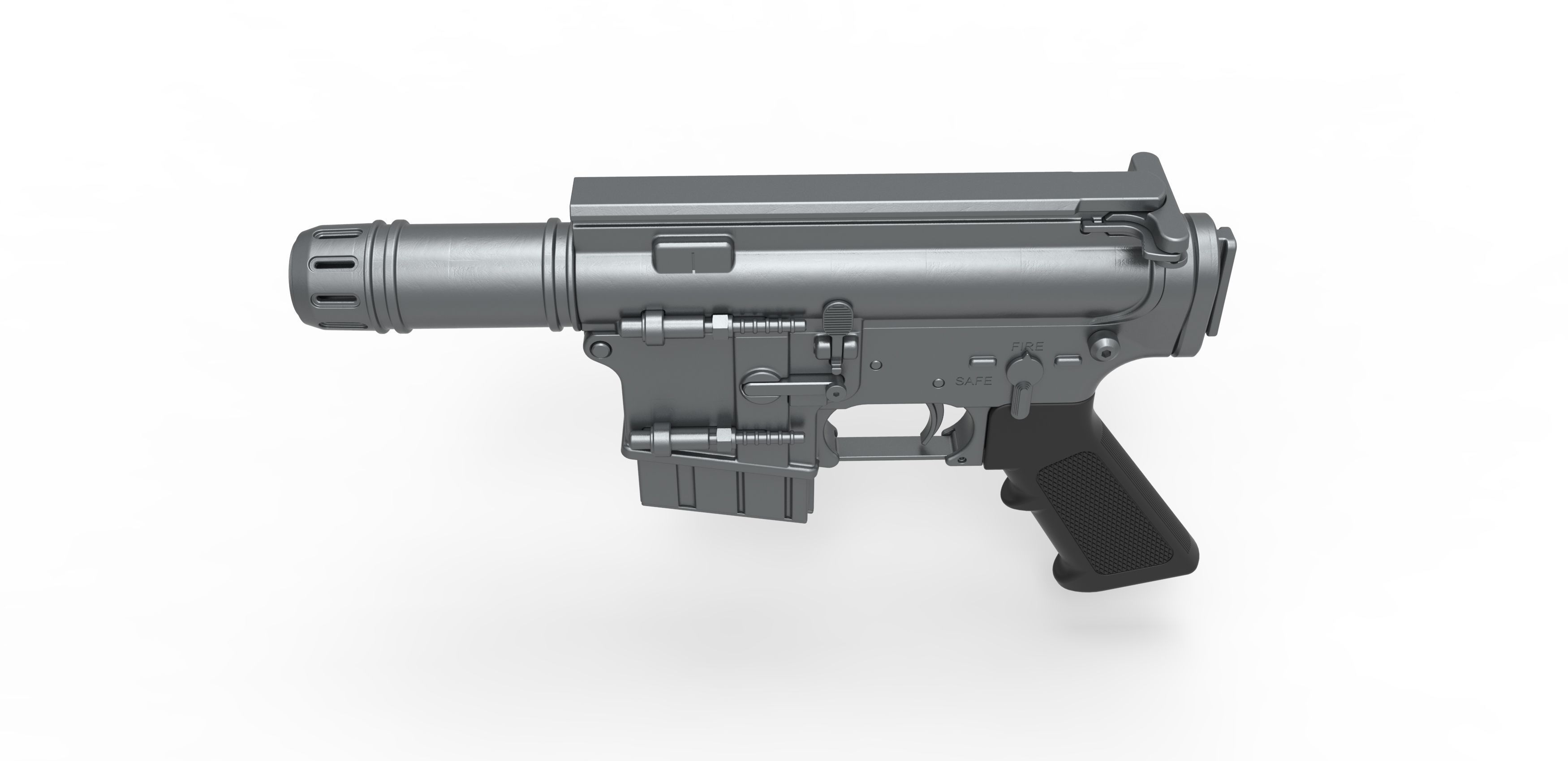 Blaster pistol A280-CFE from the movie Rogue One 2016 3D model | CGTrader
