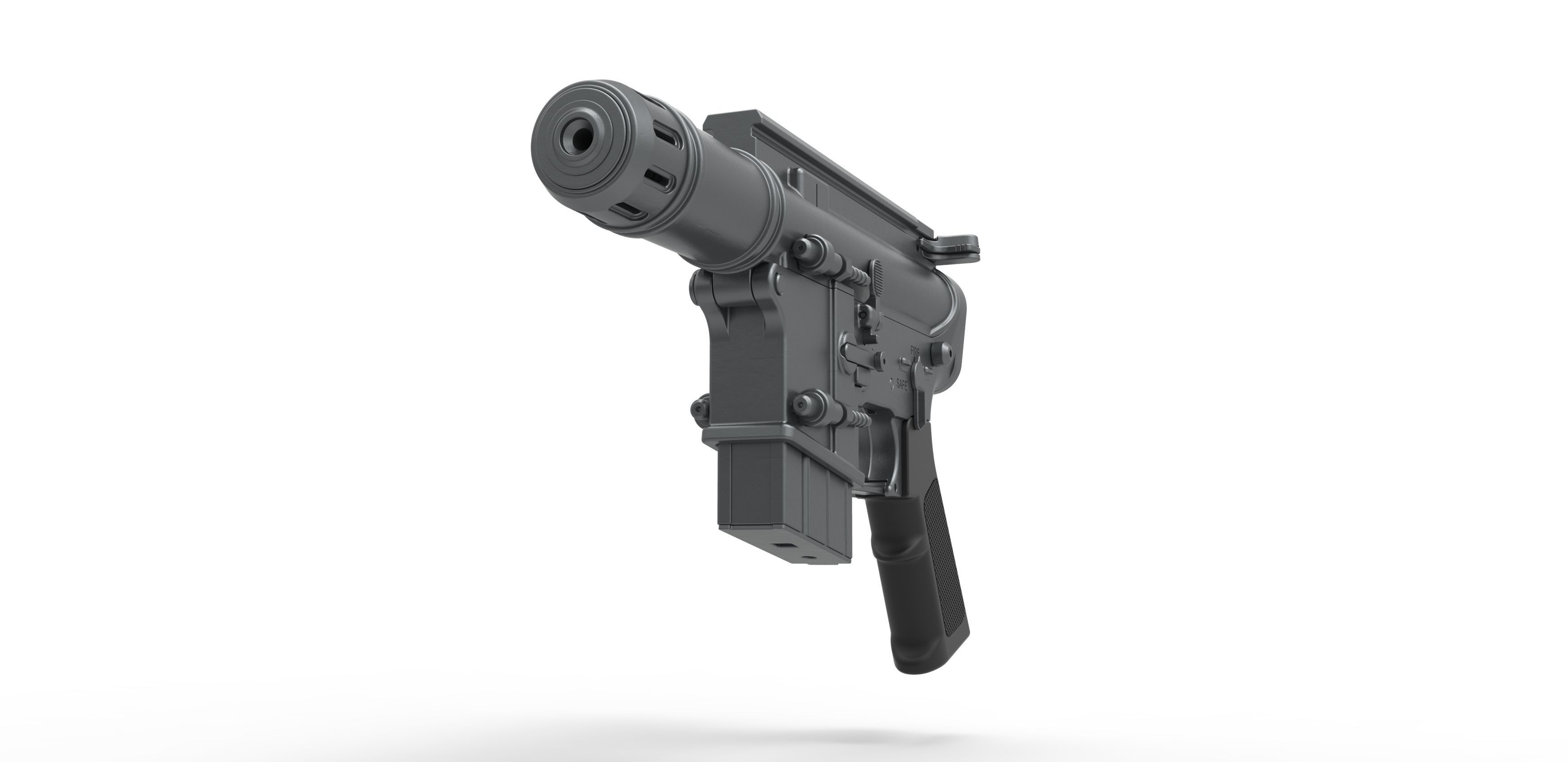 Blaster pistol A280-CFE from the movie Rogue One 2016 3D model | CGTrader