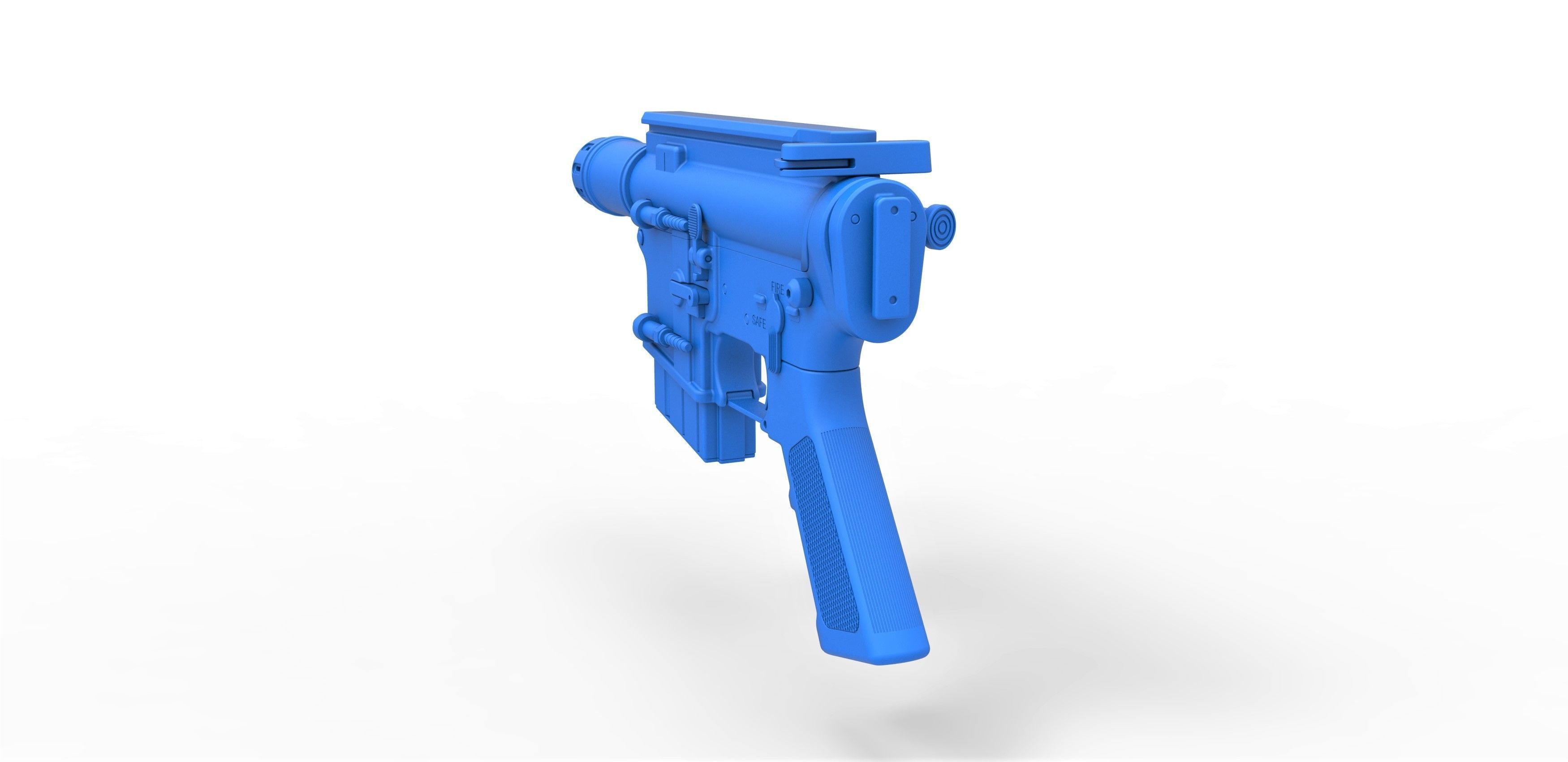 Blaster pistol A280-CFE from the movie Rogue One 2016 3D model | CGTrader