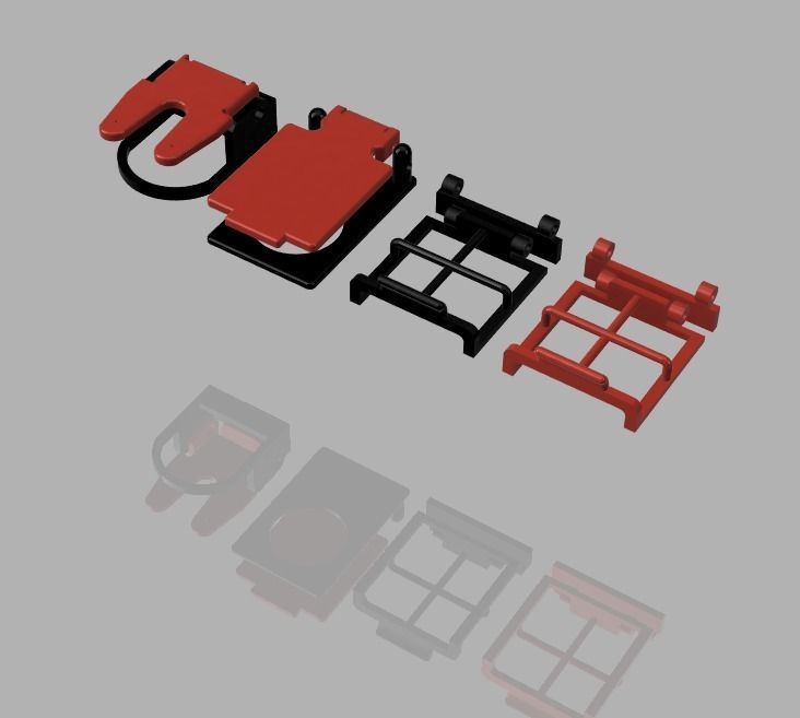 AIRBUS A320 SWITCH GAURDS 3D model 3D printable | CGTrader