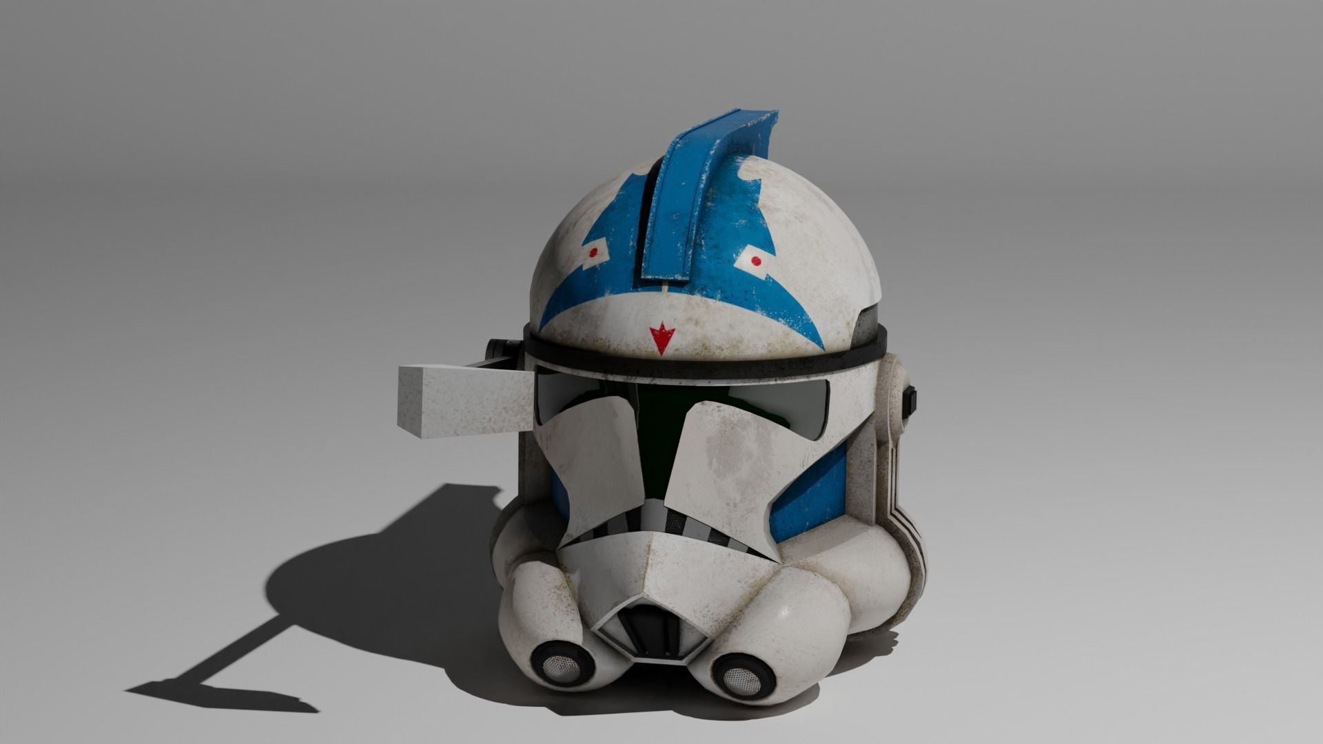 3D model Star Wars ARC Trooper Fives Helmet VR / AR / low-poly rigged ...