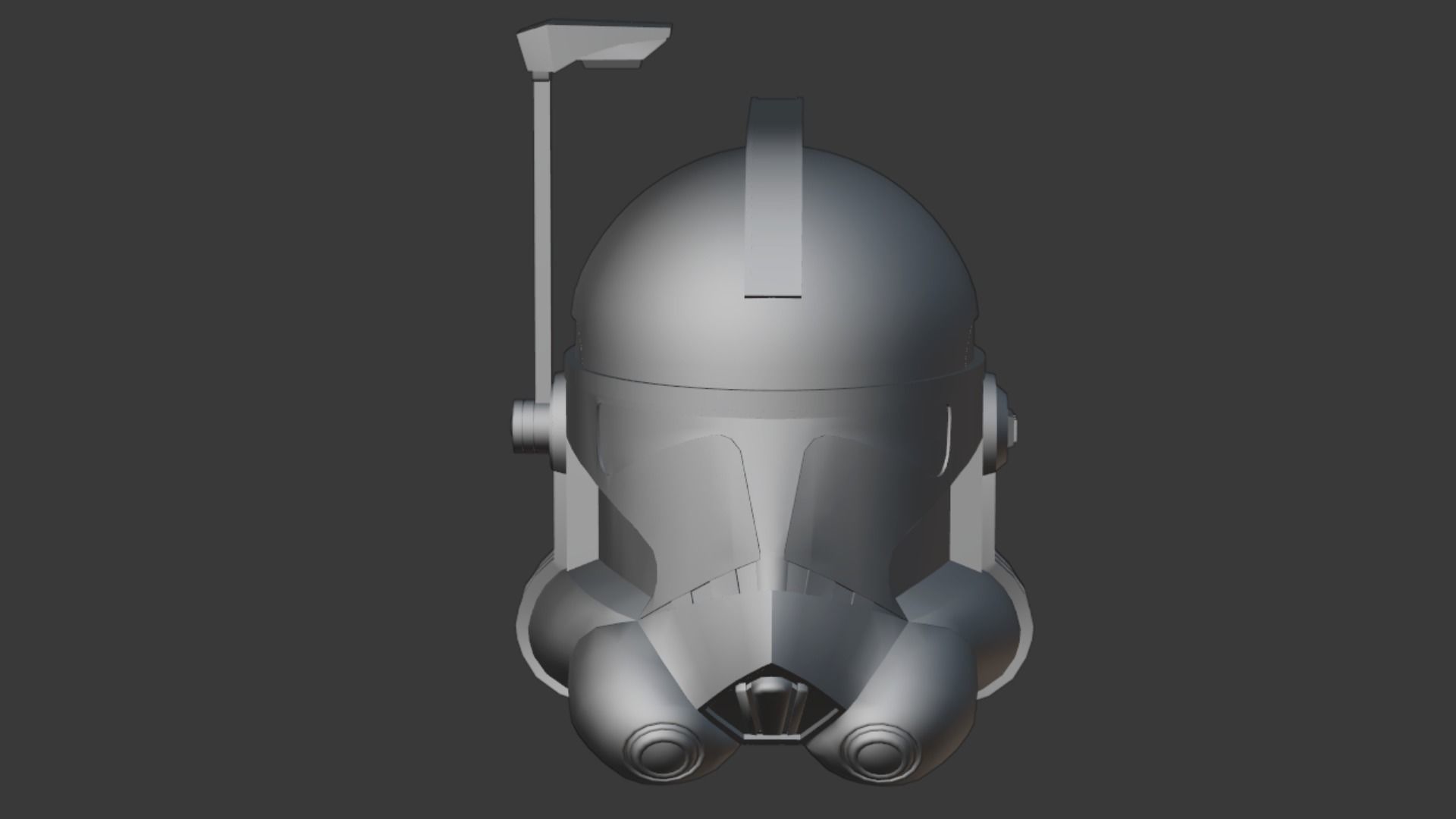 3D model Star Wars ARC Trooper Fives Helmet VR / AR / low-poly rigged ...
