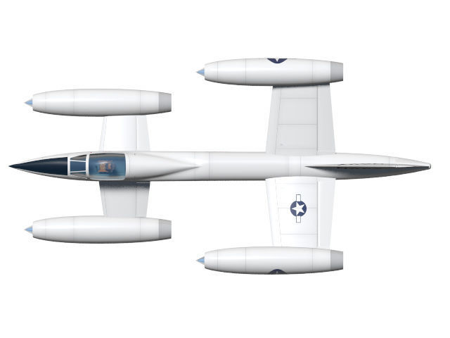 avro canada ts-140 3D model | CGTrader