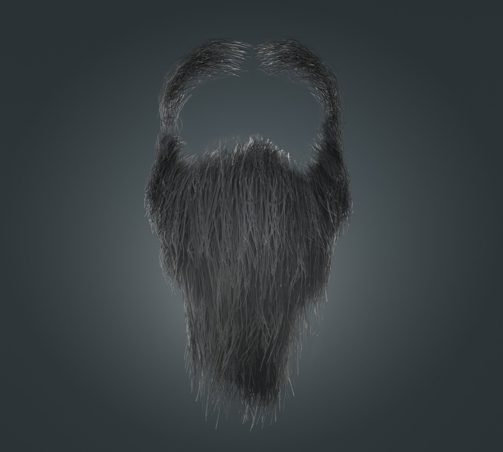 3D model Beard RealTime 16 Version 1 Low Poly VR / AR / low-poly | CGTrader