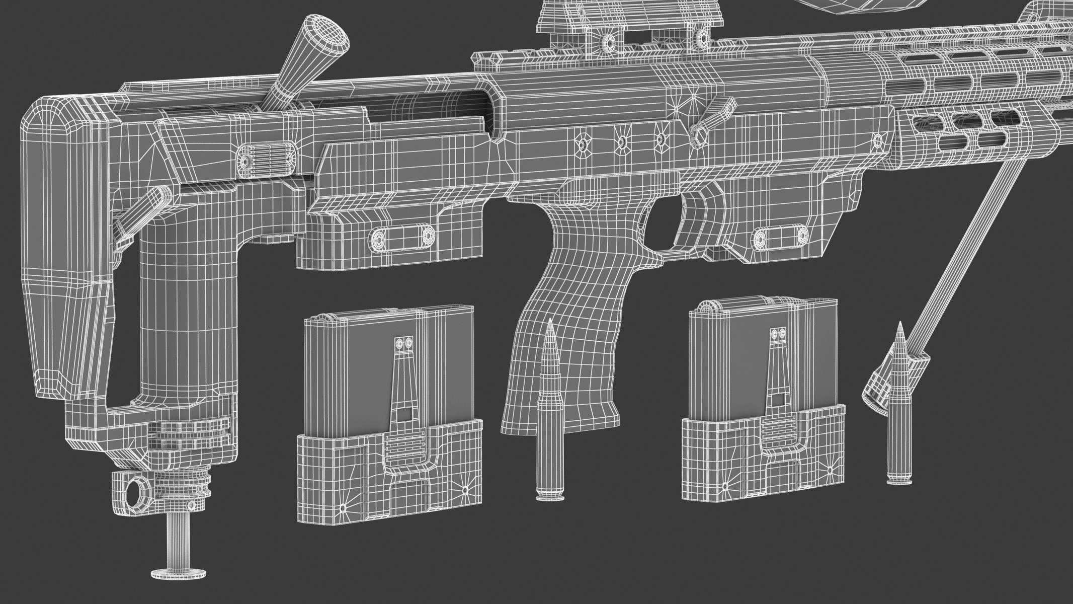 DSR-Precision DSR-1 3D model | CGTrader