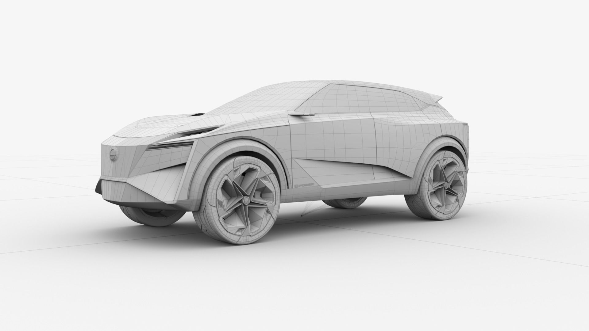 Nissan IMq concept 2019 3D model | CGTrader