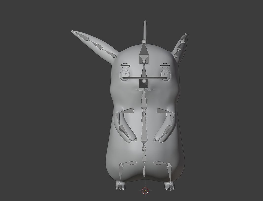 pikachu 3d model rigged free 3D model animated rigged | CGTrader