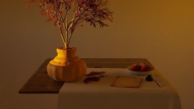 Still life 3D model rigged | CGTrader
