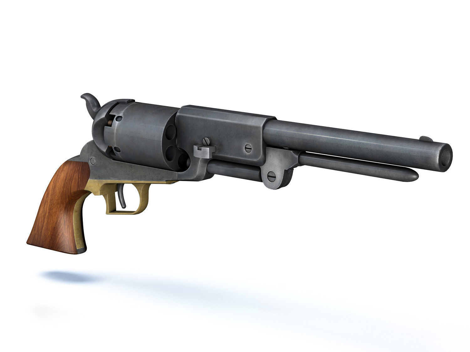 Colt Walker Revolver 3D model | CGTrader