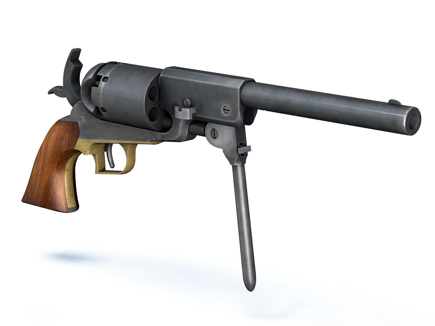 Colt Walker Revolver 3D model | CGTrader