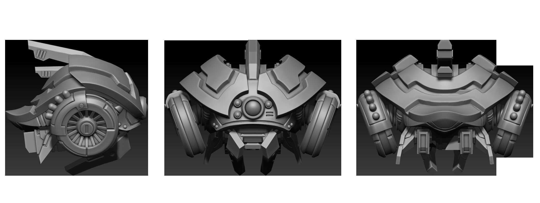 HL175 - Greater God Drone 3D model 3D printable | CGTrader
