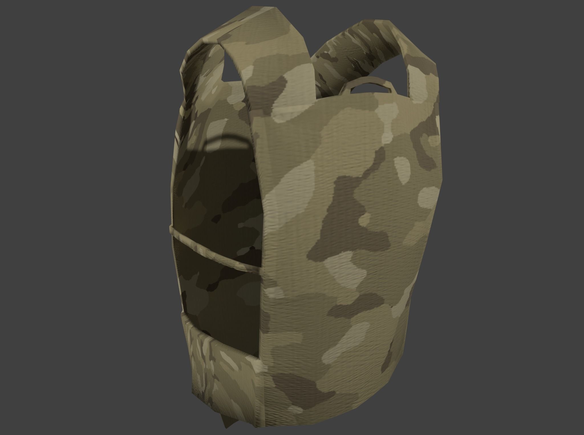 Ballistic Vest free VR / AR / low-poly 3D model | CGTrader