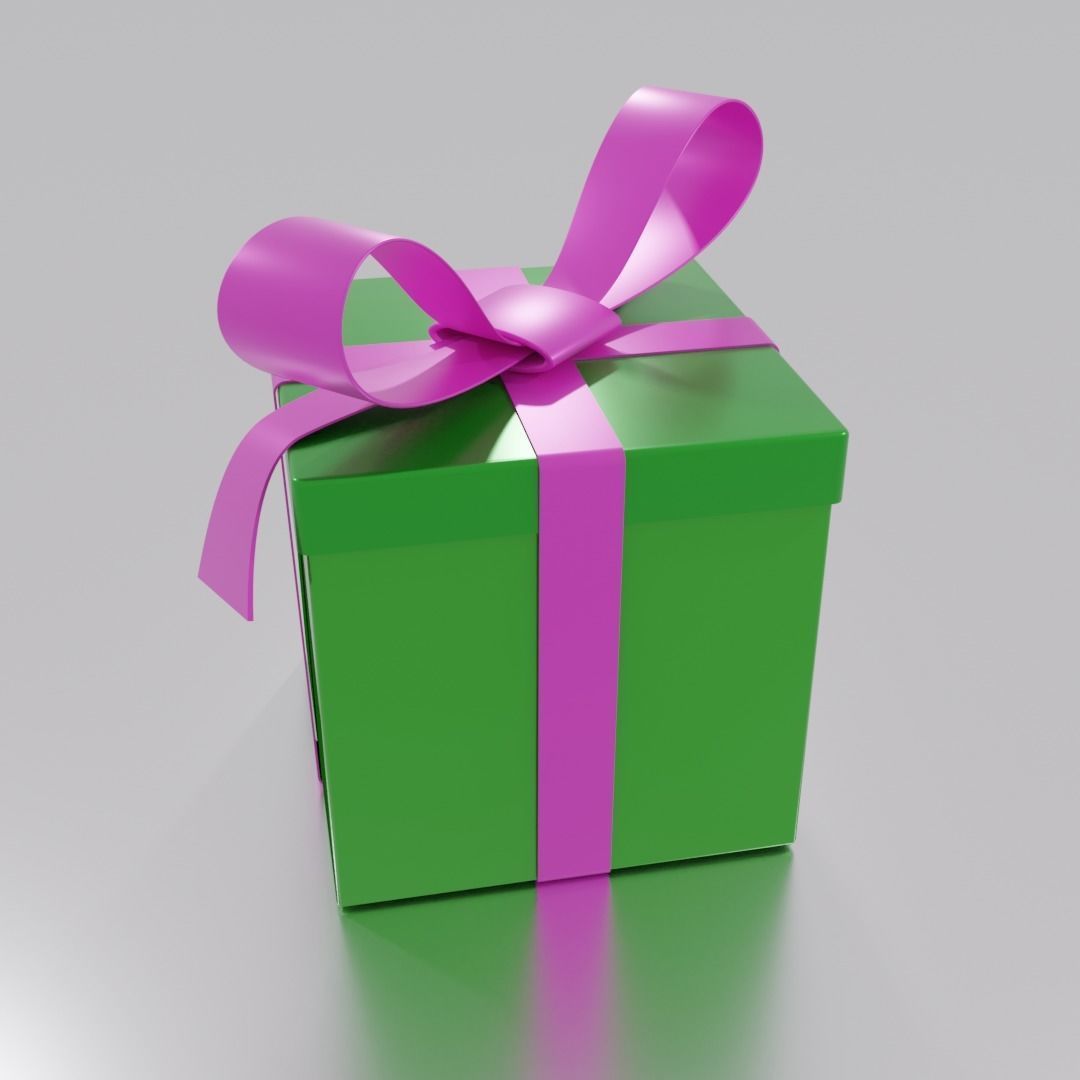 Gift Box 3D Model free 3D model | CGTrader