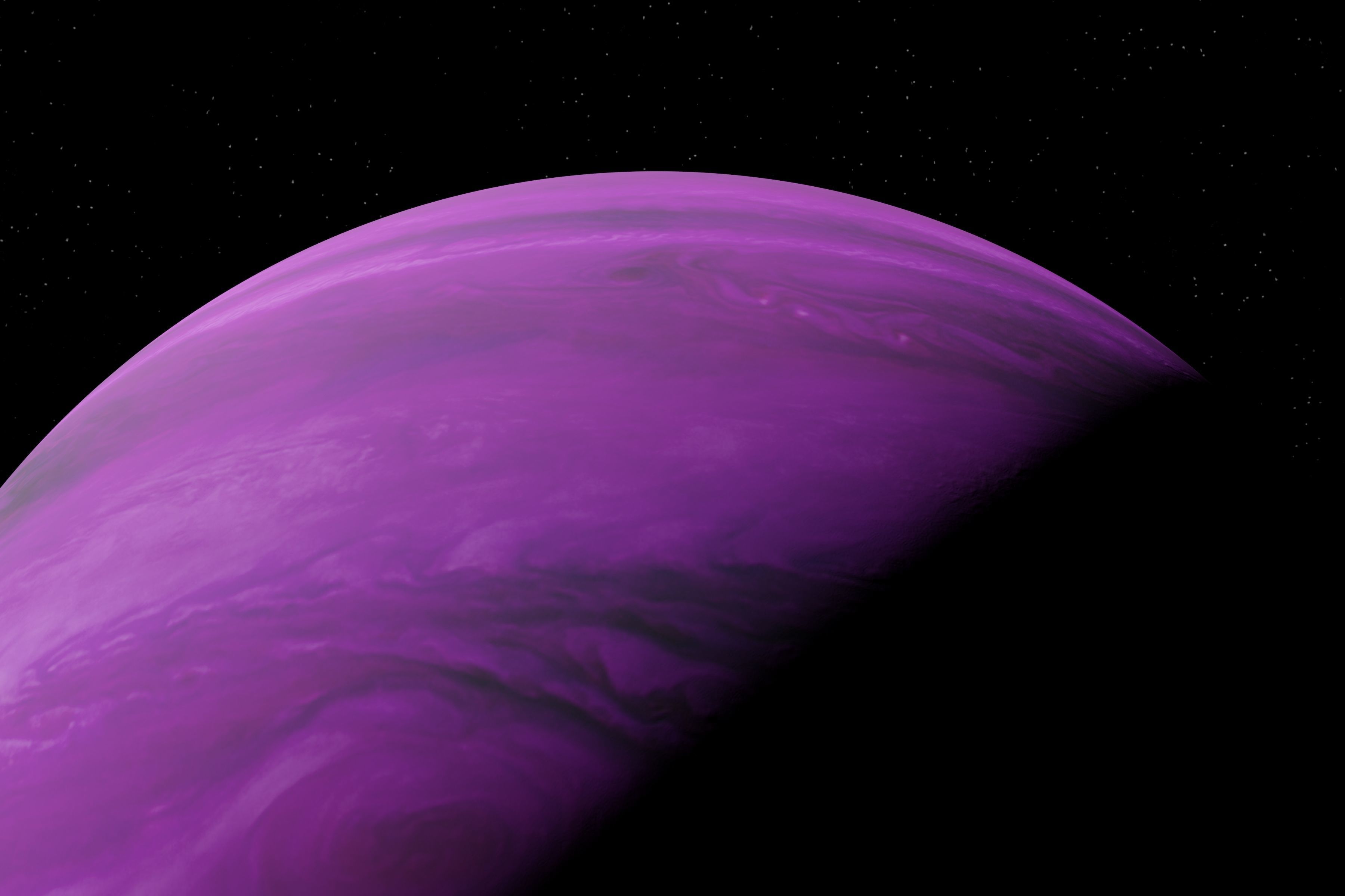 3D model Purple alien Jupiter gas giant VR / AR / low-poly | CGTrader