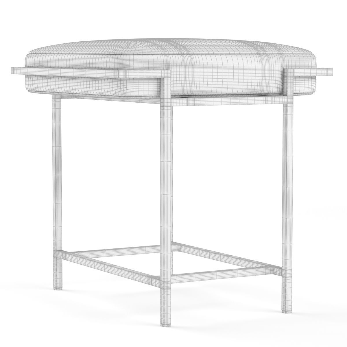 Puff Set 001 3D model | CGTrader