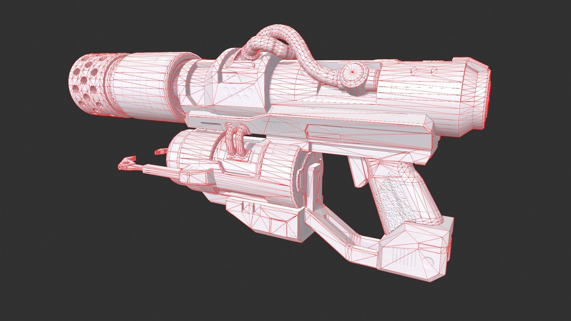 3D model Sci-fi Flamethrower VR / AR / low-poly | CGTrader