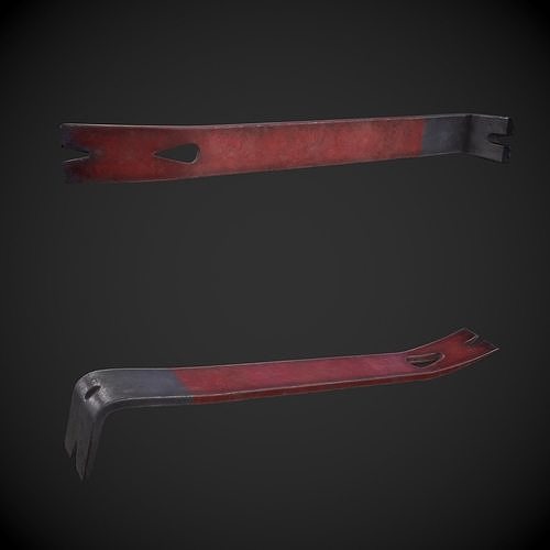 3D model Crowbar VR / AR / low-poly | CGTrader