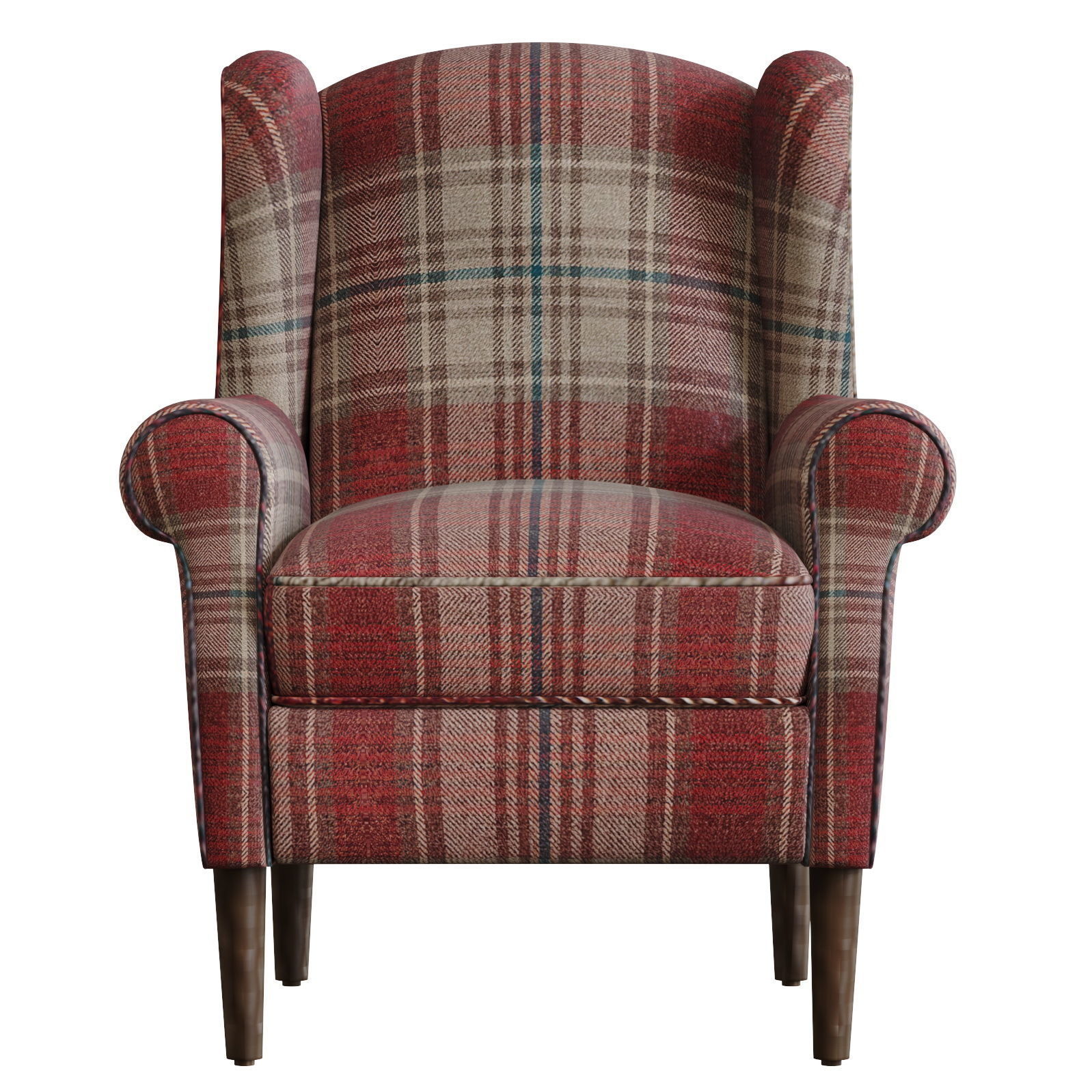 Next Sherlock II Armchair With Light Legs 3D model | CGTrader