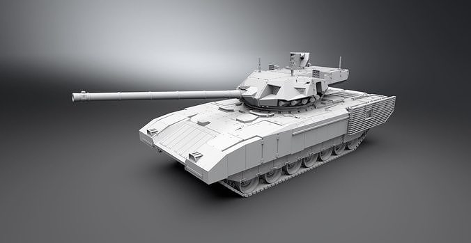 T14 Armata Scale model 3D model 3D printable | CGTrader