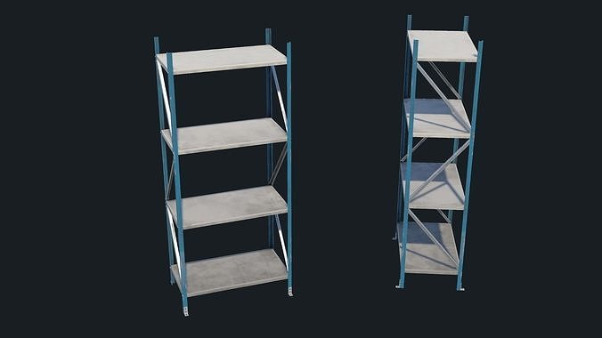 3D model Storage rack VR / AR / low-poly | CGTrader