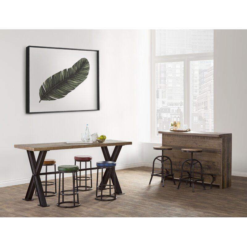 Jorgen Adjustable Height Swivel Bar Stool 3D model | CGTrader