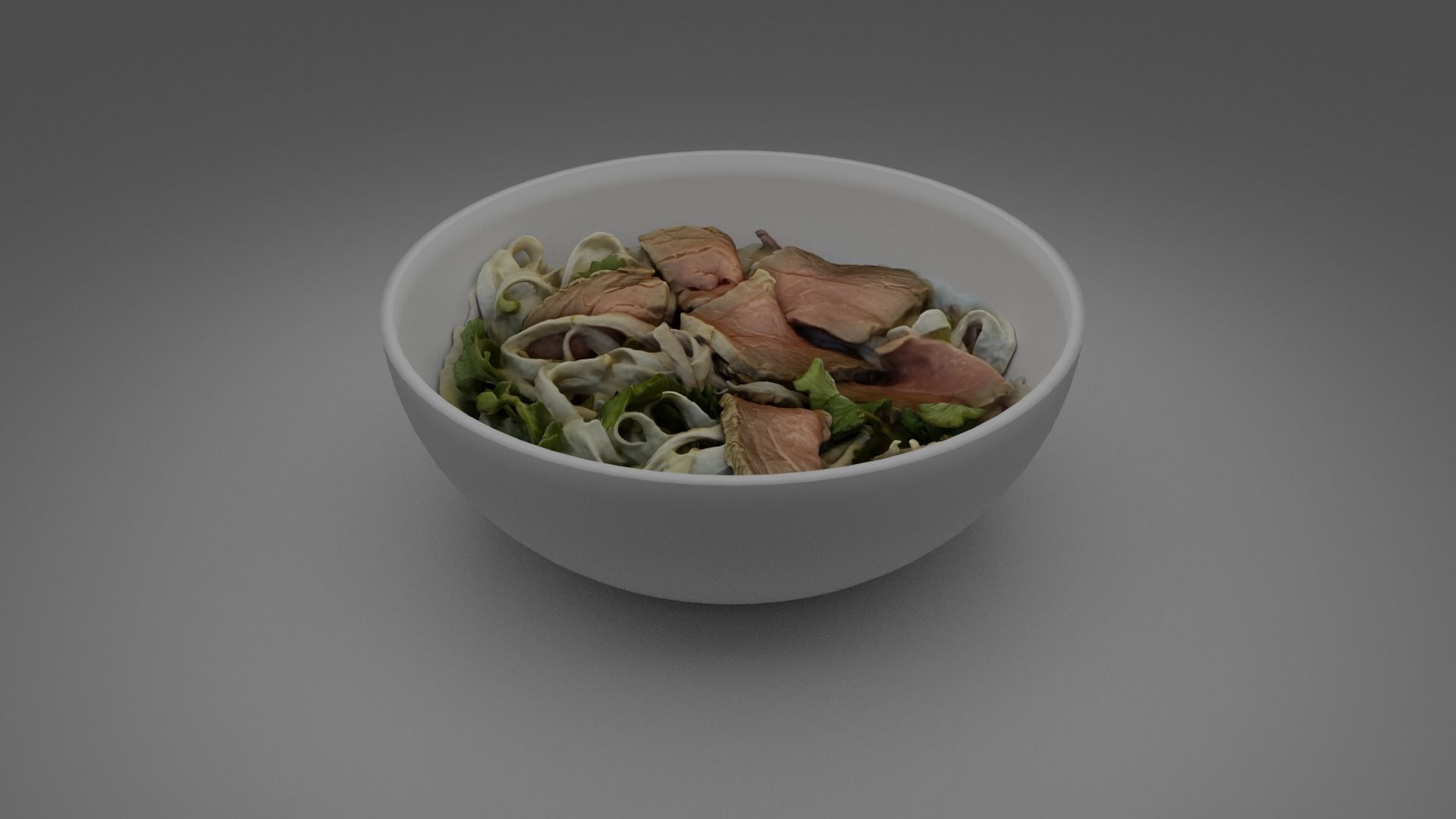 Scanned Vietnamese Soup Pho 3D model | CGTrader
