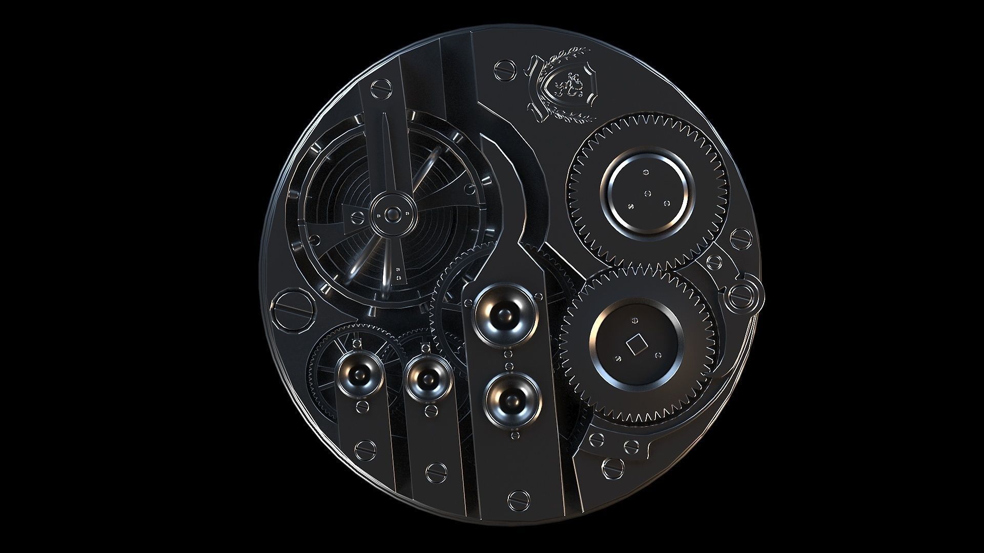 Clockwork 3D model | CGTrader