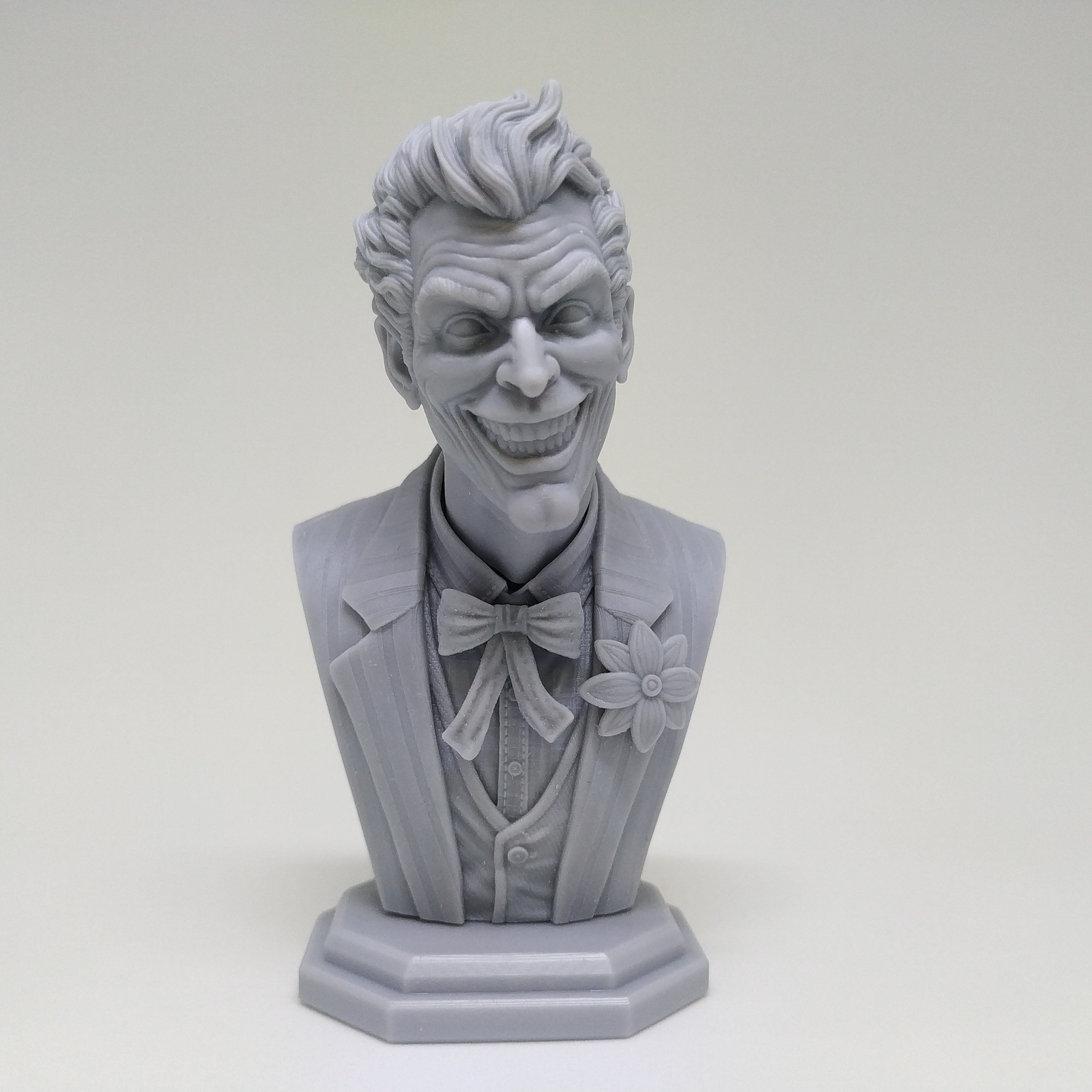Joker Bust STL 3D print model 3D model 3D printable | CGTrader