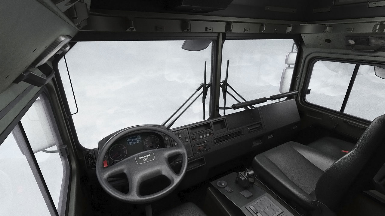 European military truck MAN HX61 3D model | CGTrader