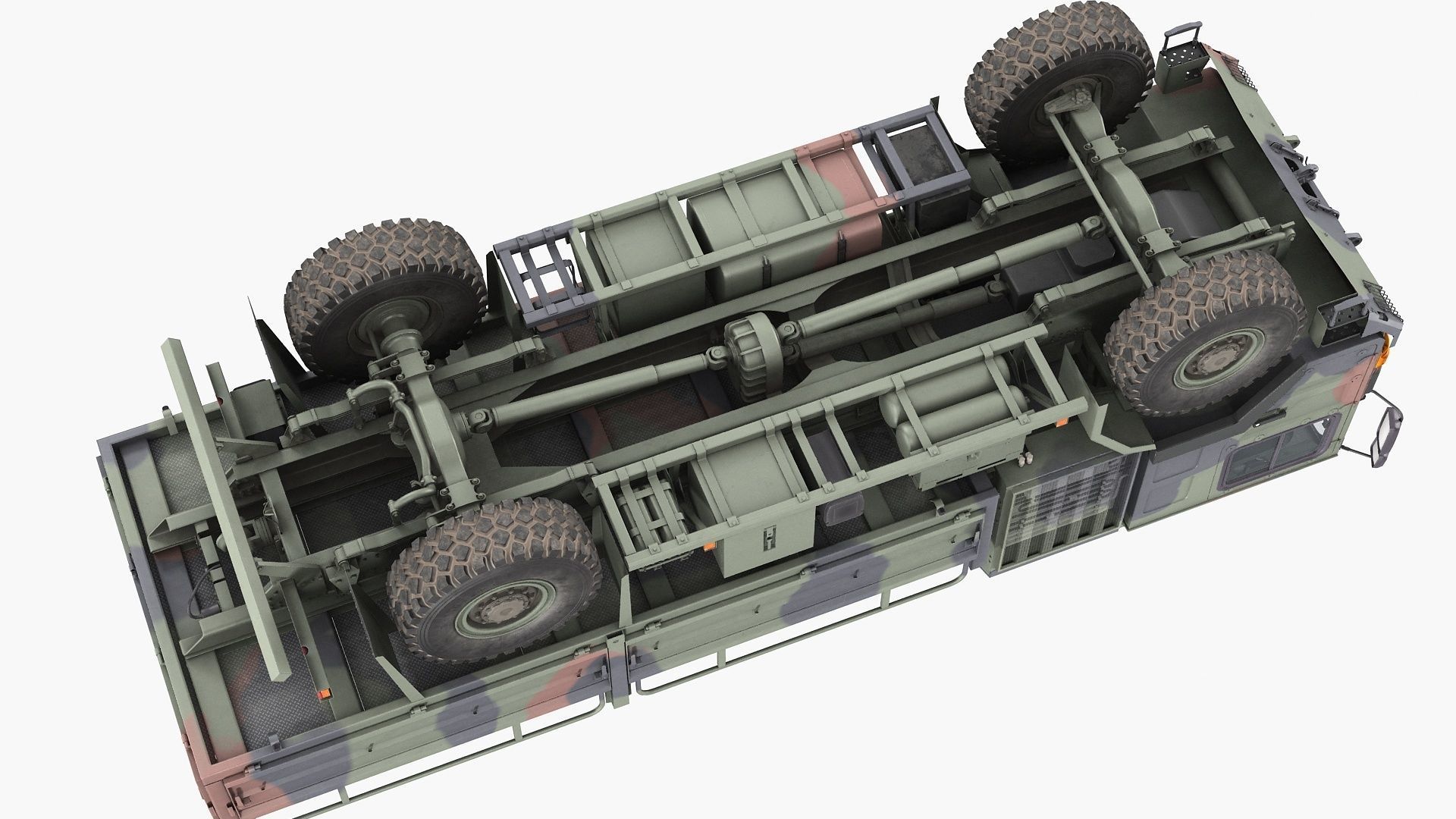 Military truck MAN HX60 3D model | CGTrader