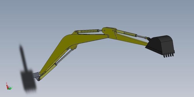 Excavator Project free 3D model | CGTrader